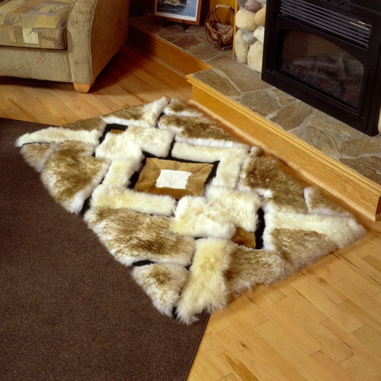 Auskin Premium Sheepskin 8 Pelt Large Fur Rugs Ivory | Ultimate Sheepskin